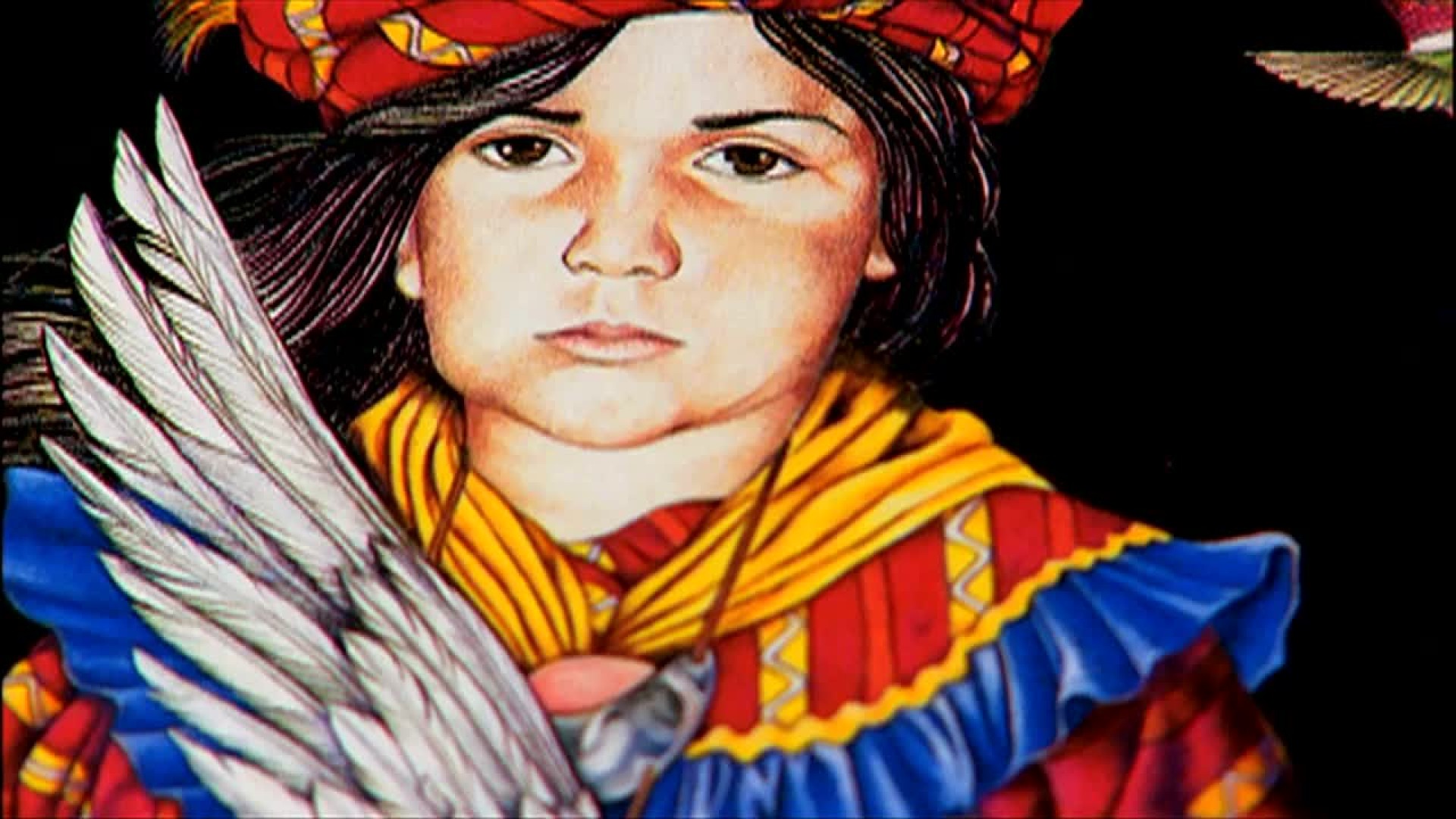 Illustrations: "Of the Bird Clan" and "Of the Raccoon Clan" | Chickasaw.tv