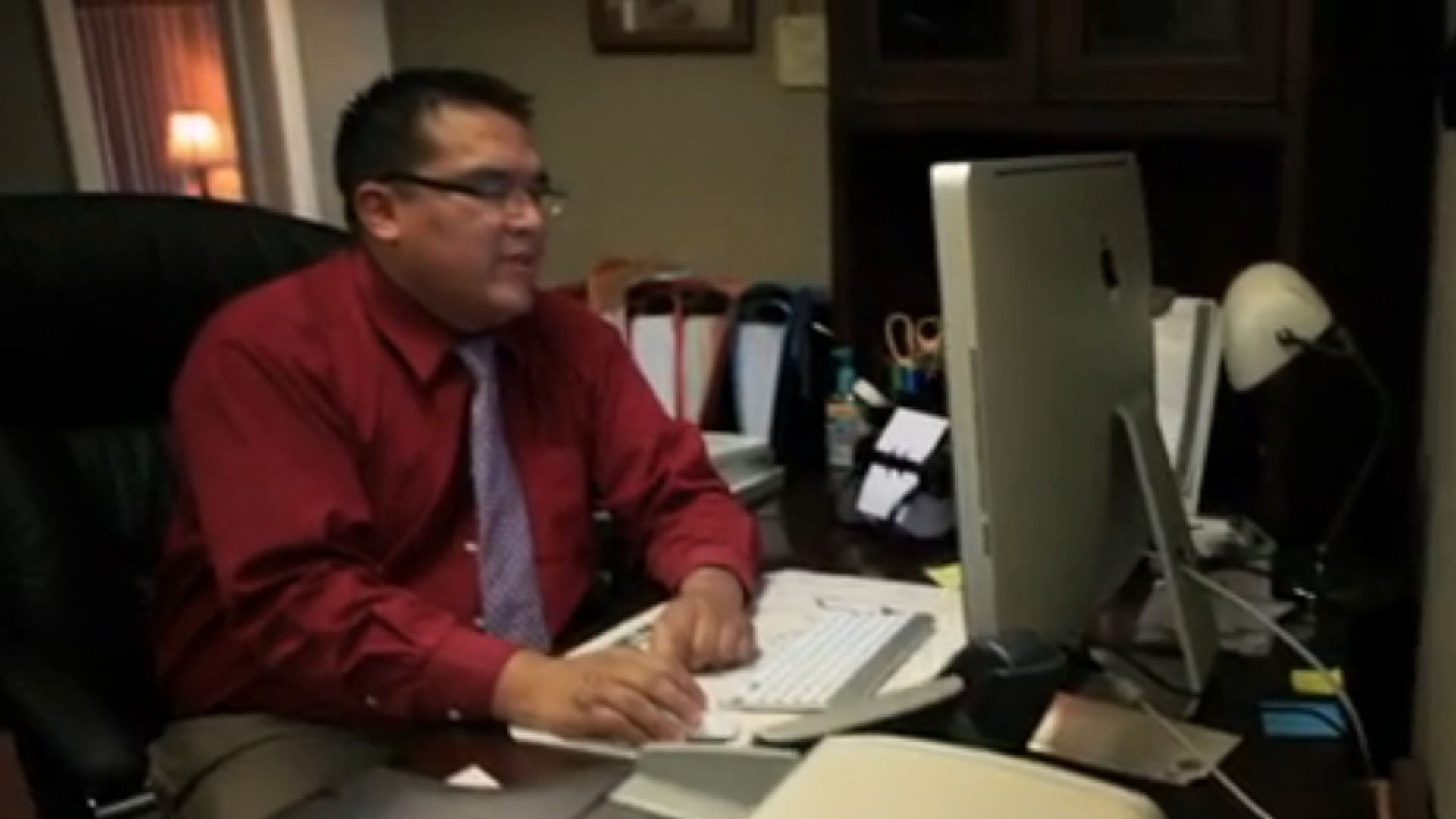 Brandon White Eagle: Department of Chickasaw Language | Chickasaw.tv