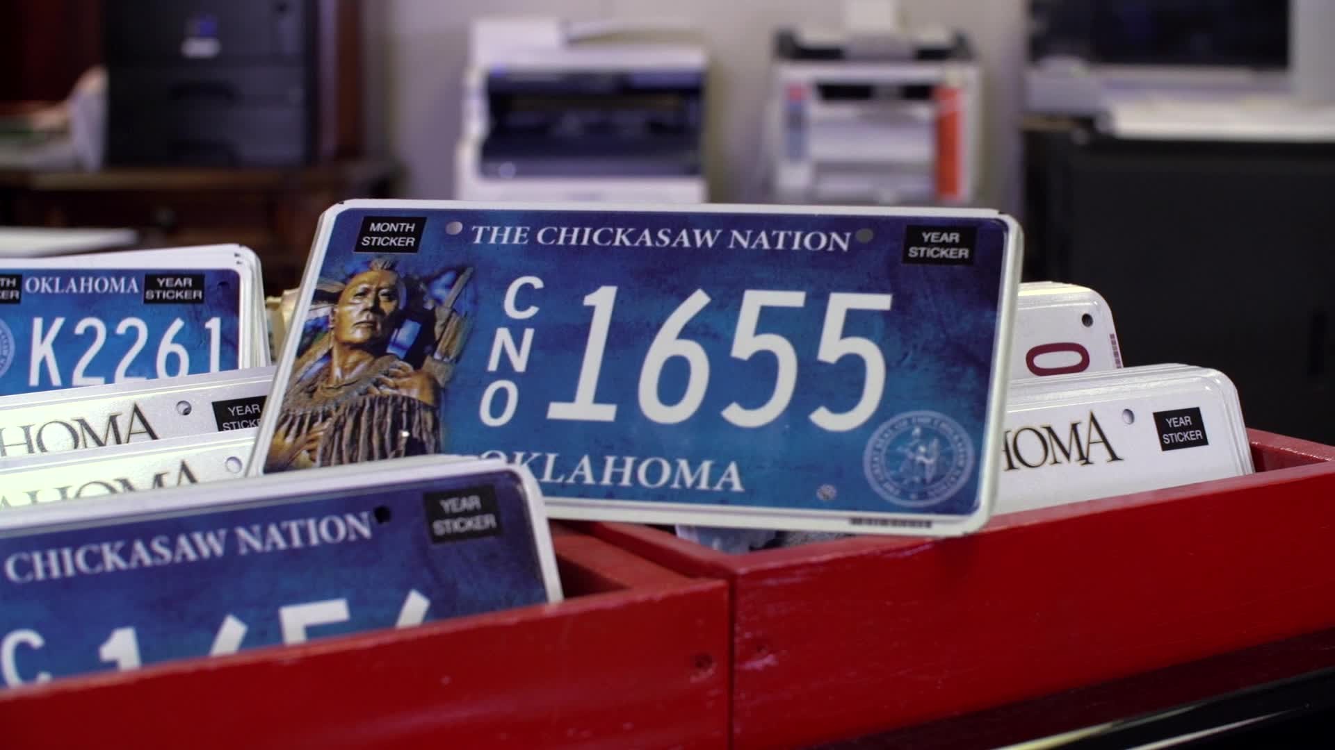 Chickasaw Nation License Plates | Chickasaw.tv