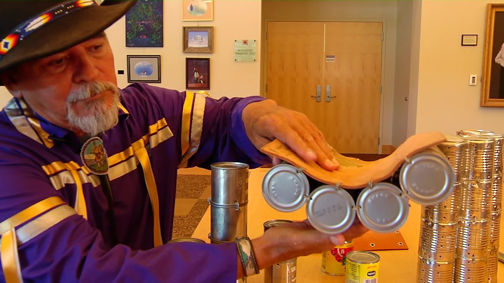 March 1, 2020 – Stomp Dancer Cans | Chickasaw.tv